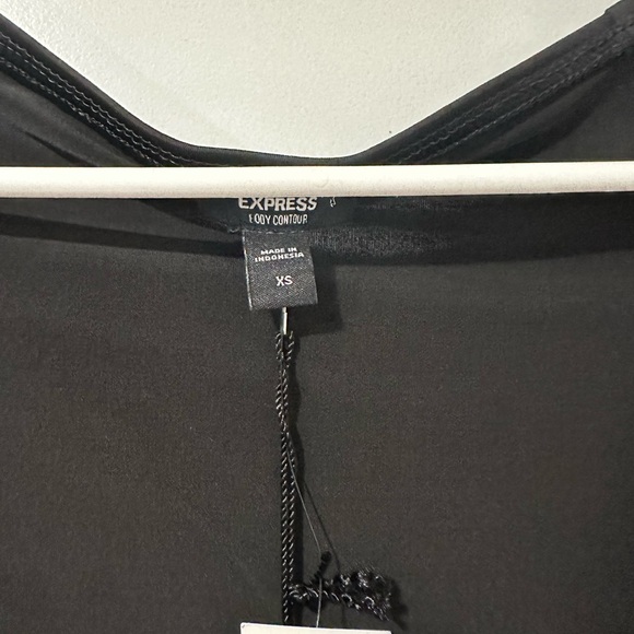 Express | Tops | Bnwt Express Body Contour Collection Black Top Size Xs ...
